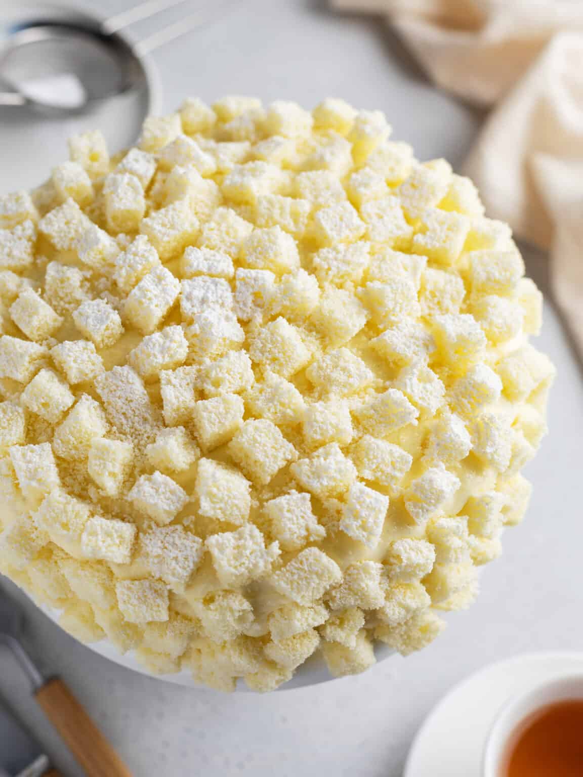 Torta Mimosa (Italian Mimosa Cake) Recipe – Baking Like a Chef