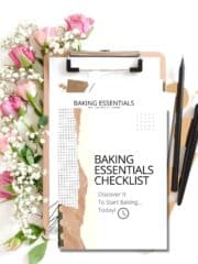 Baking Essentials Checklist Every Baker Needs – Baking Like a Chef