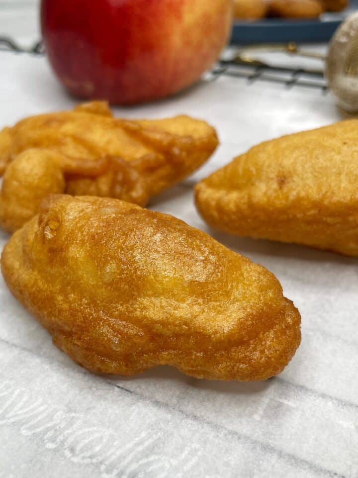Beignets aux Pommes (French Apple Fritters) – Baking Like a Chef