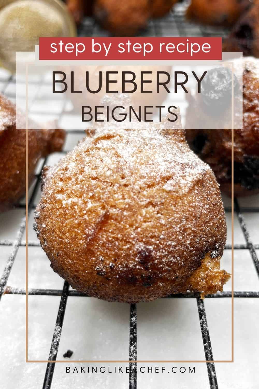 Blueberry Fritters (Beignets aux Myrtille) – Baking Like a Chef