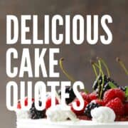250+ Delicious Cake Quotes And Sayings – Baking Like a Chef