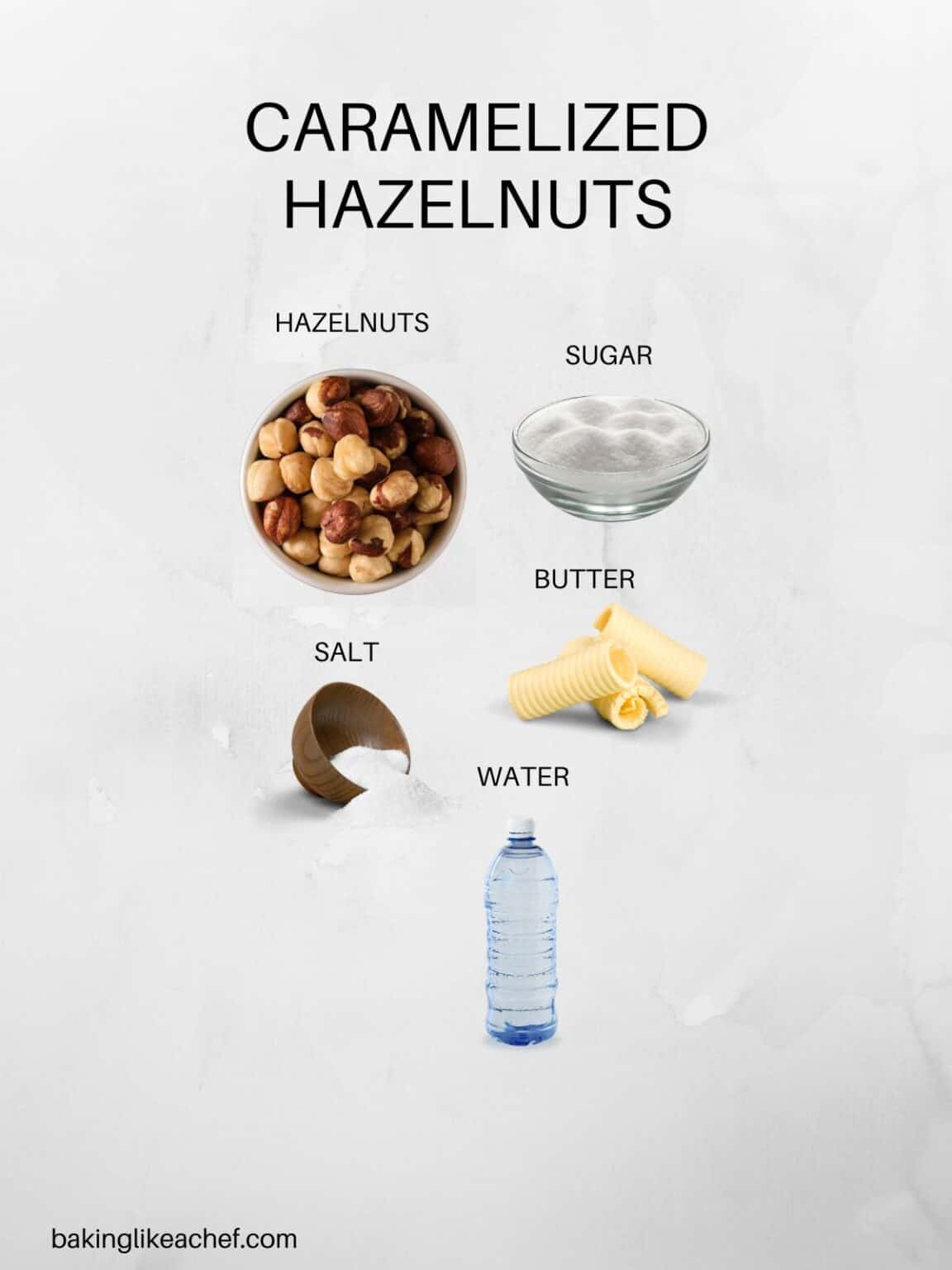 Caramelized Hazelnuts Recipe (Easy and Quick) – Baking Like a Chef