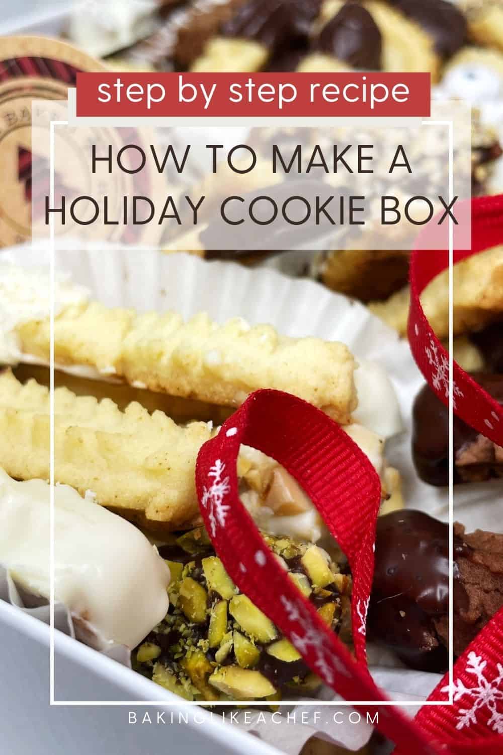 How to Make a Christmas Cookie Box – Baking Like a Chef