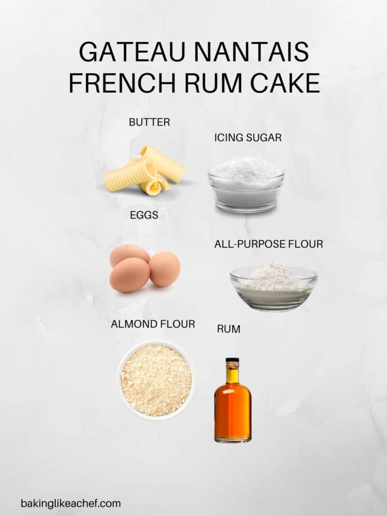 Gâteau Nantais (French Almond Rum Cake) Recipe – Baking Like a Chef