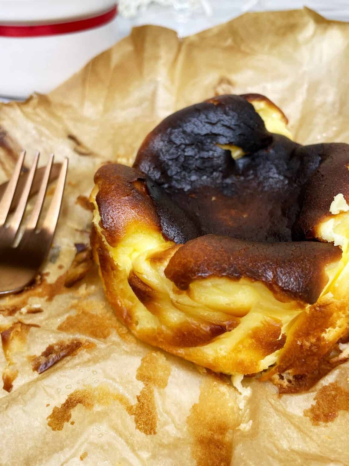 Mini Basque Cheesecake – Baking Like a Chef
