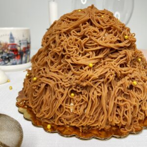 Mont Blanc Cake (Chestnut Cream Cake) – Baking Like a Chef