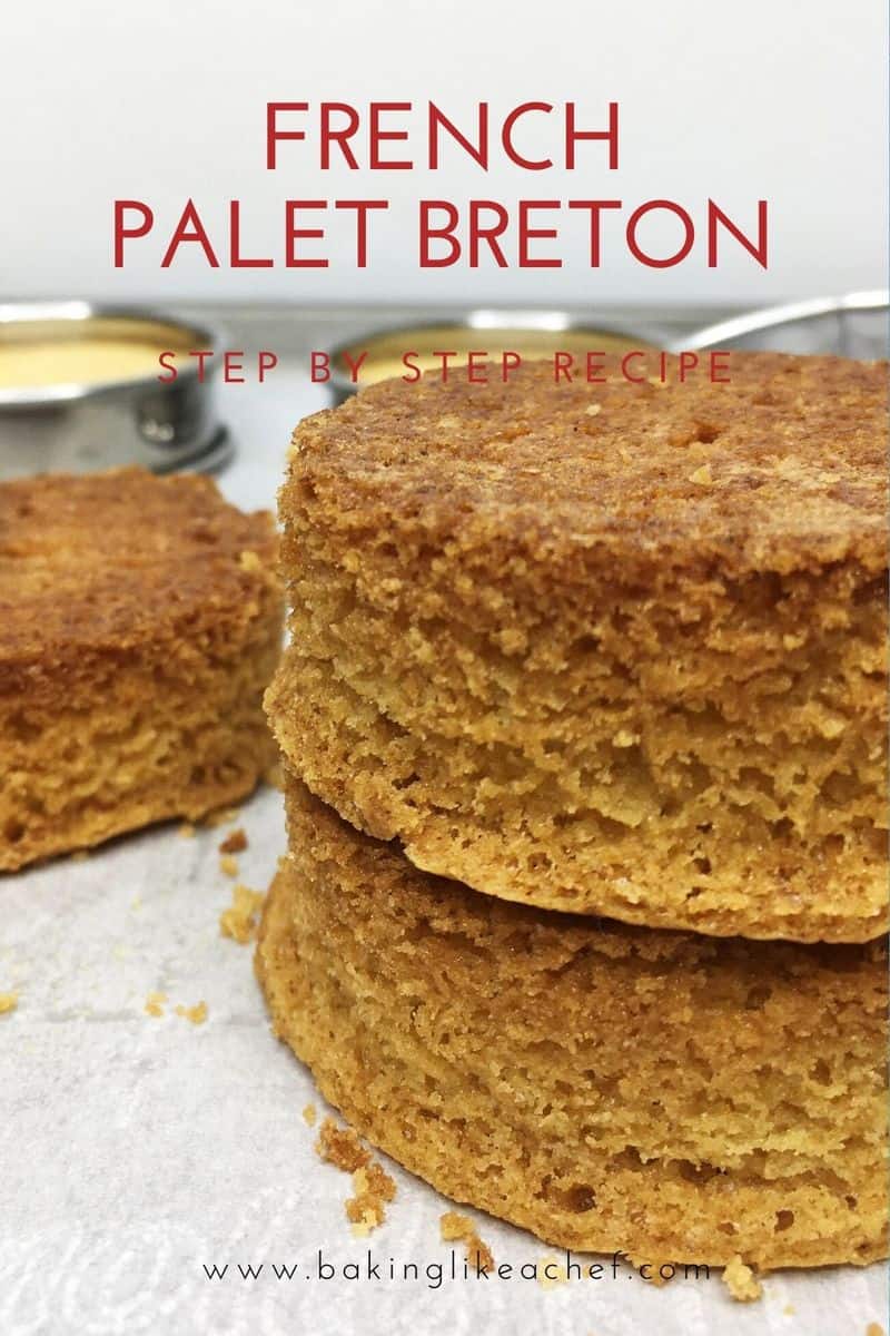 Palet Breton (French Butter Biscuits) – Baking Like a Chef