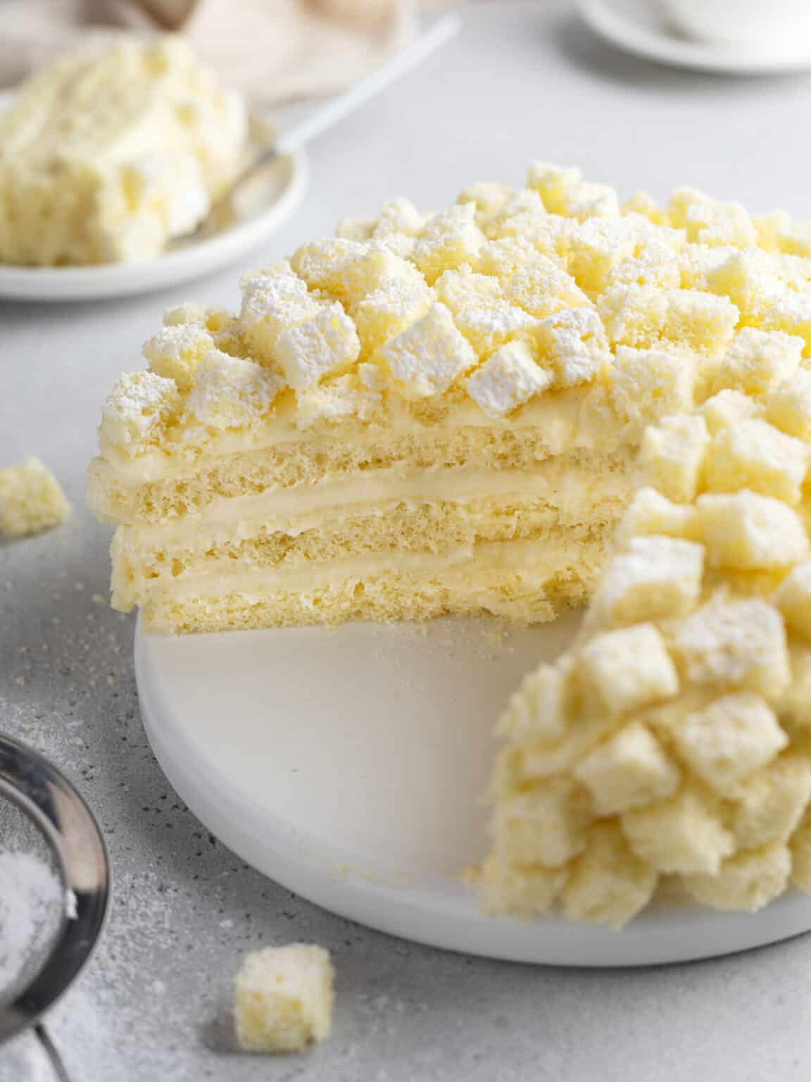 Torta Mimosa (Italian Mimosa Cake) Recipe – Baking Like a Chef