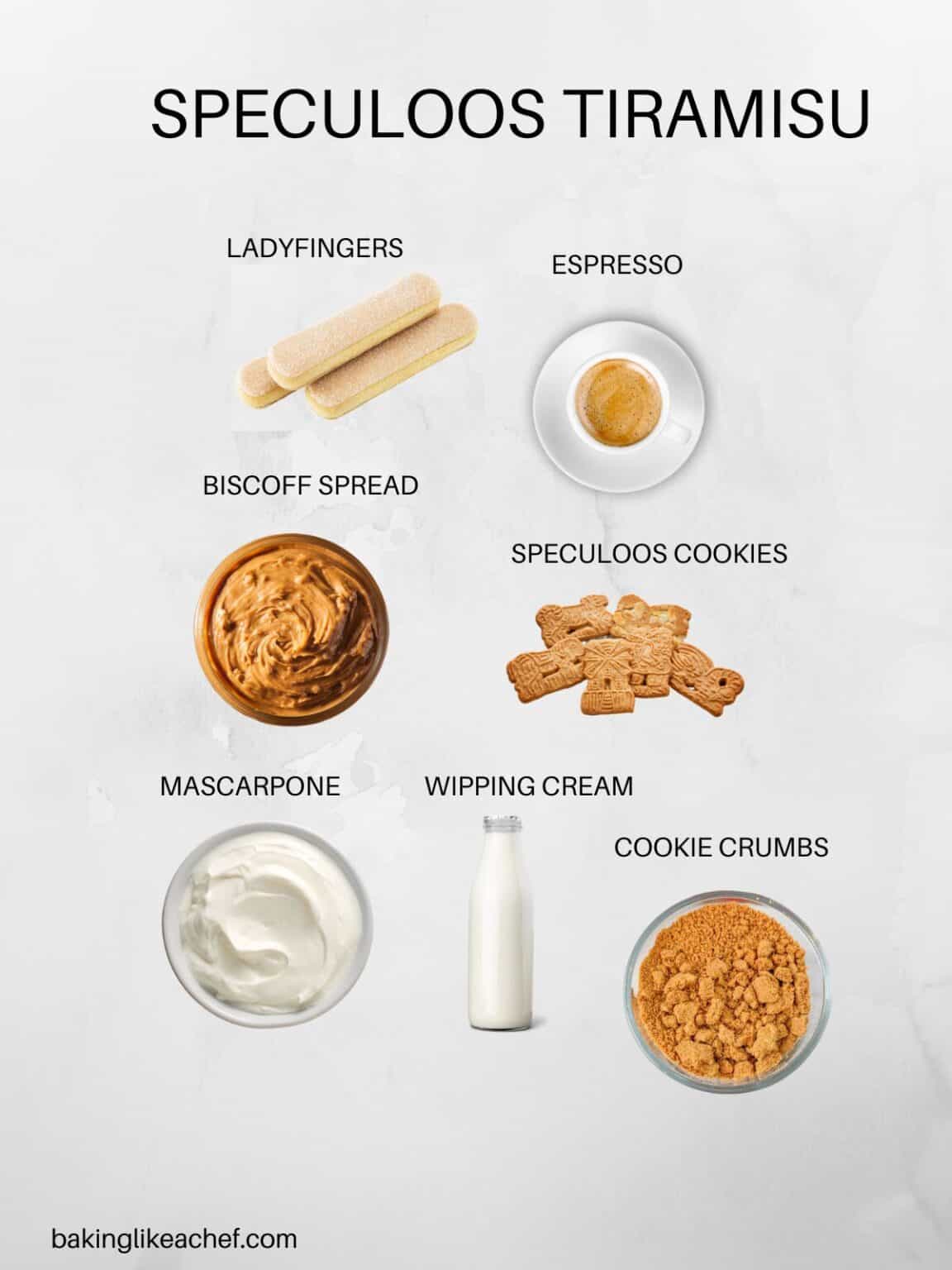 Speculoos Tiramisu With Biscoff Spread – Baking Like a Chef