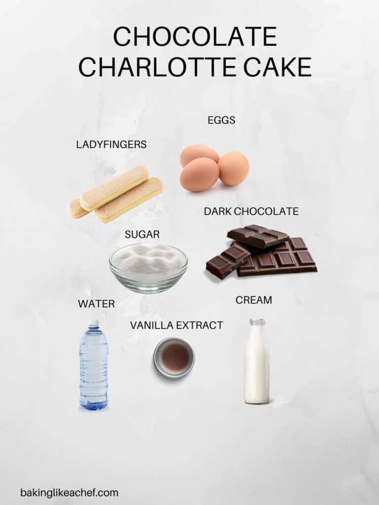 Chocolate Charlotte Cake (Charlotte au Chocolat) – Baking Like a Chef