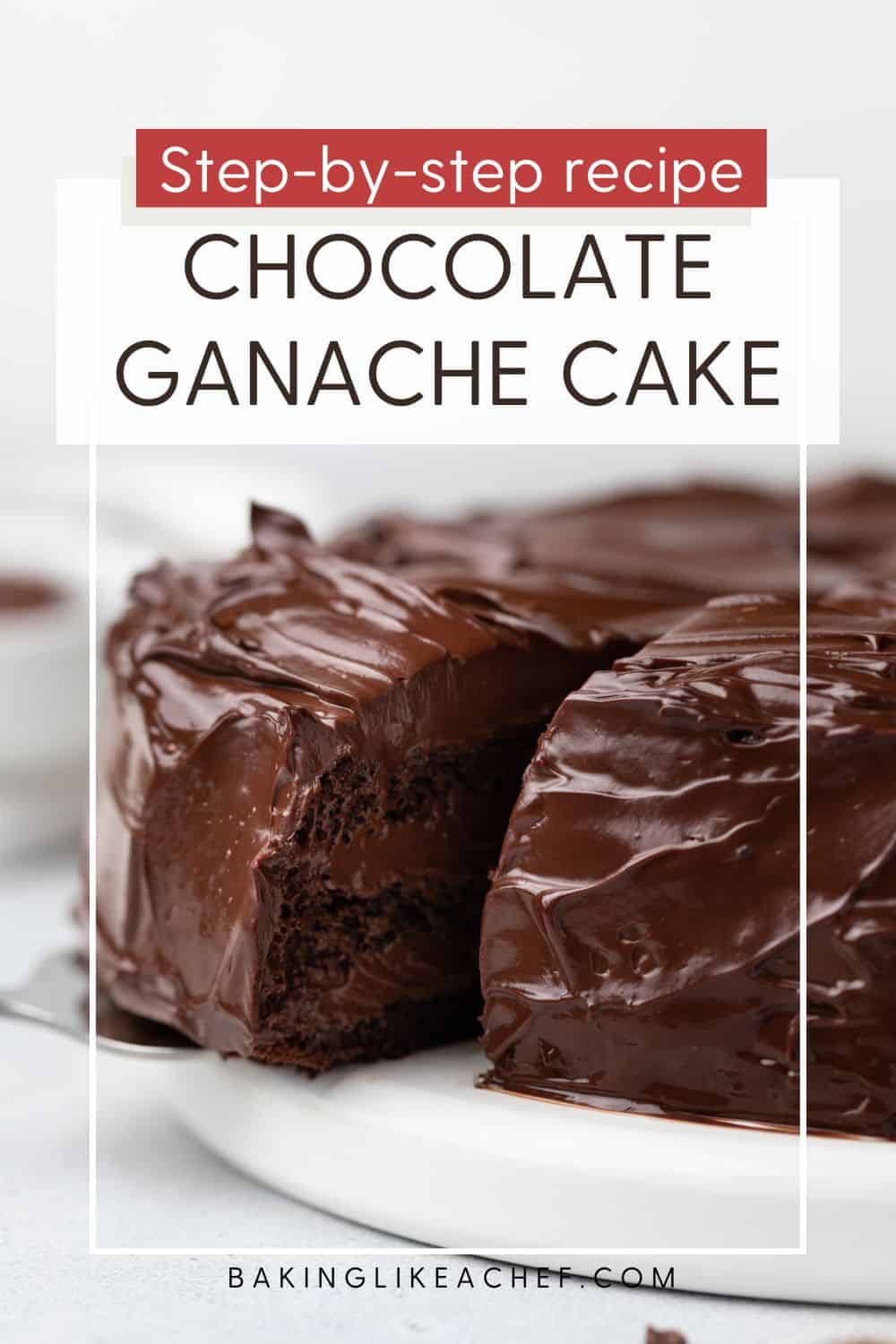 Chocolate Ganache Cake – Baking Like a Chef