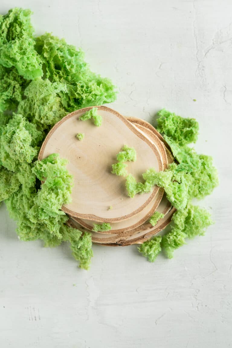 How To Make Edible Moss For Cakes And Cupcakes – Baking Like a Chef