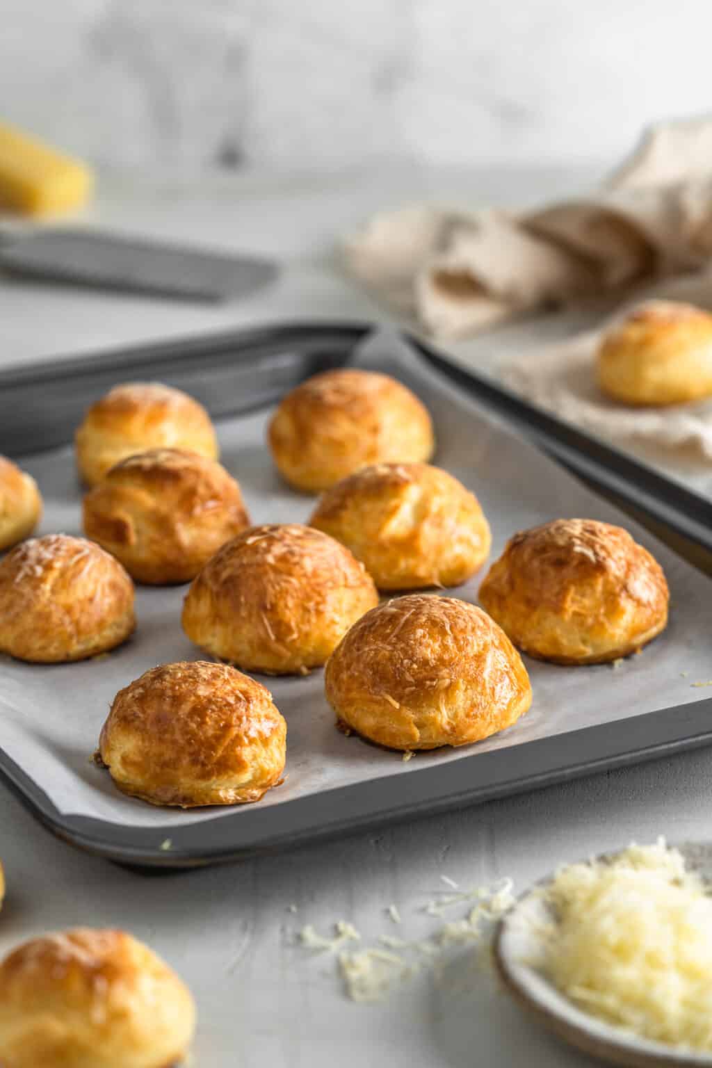 Gruyere Cheese Puffs Recipe (Gougères) – Baking Like a Chef