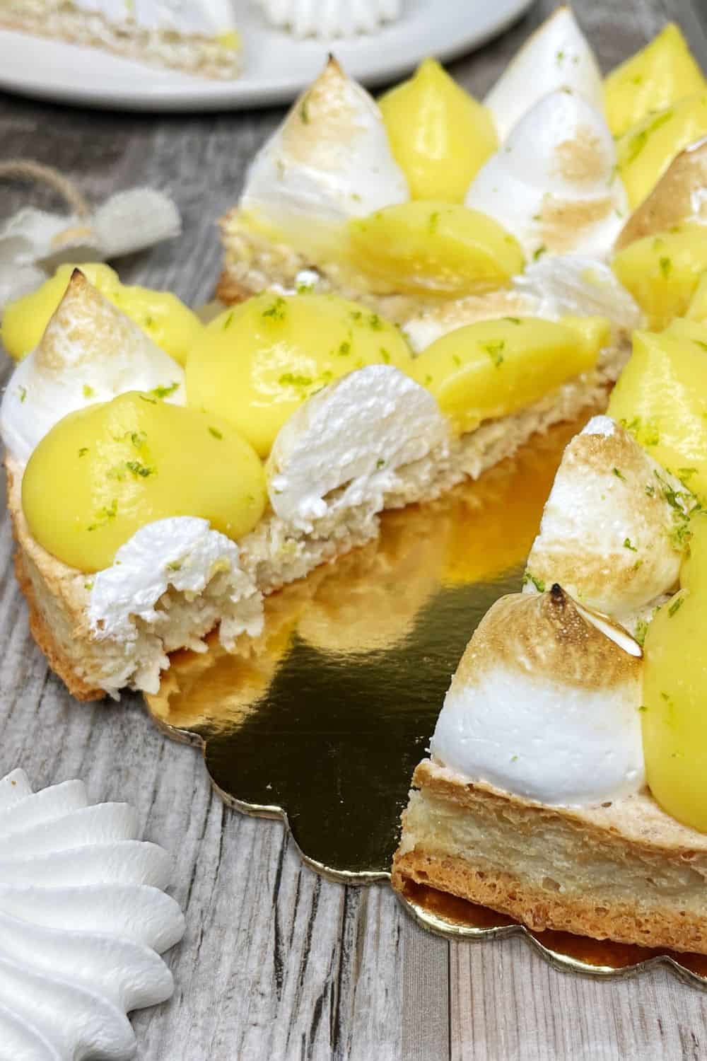 French Lemon Cream Tart (Gluten-free) – Baking Like a Chef