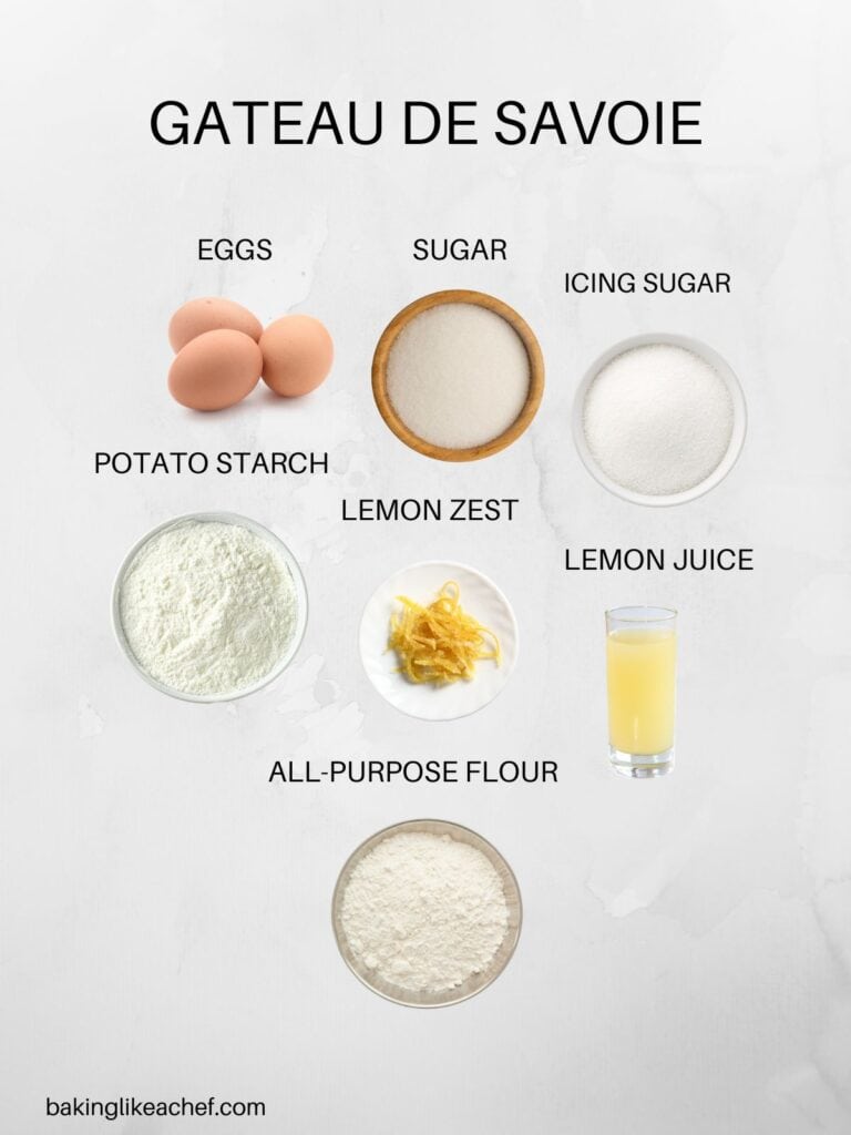Gâteau de Savoie (Biscuit de Savoie) – Baking Like a Chef