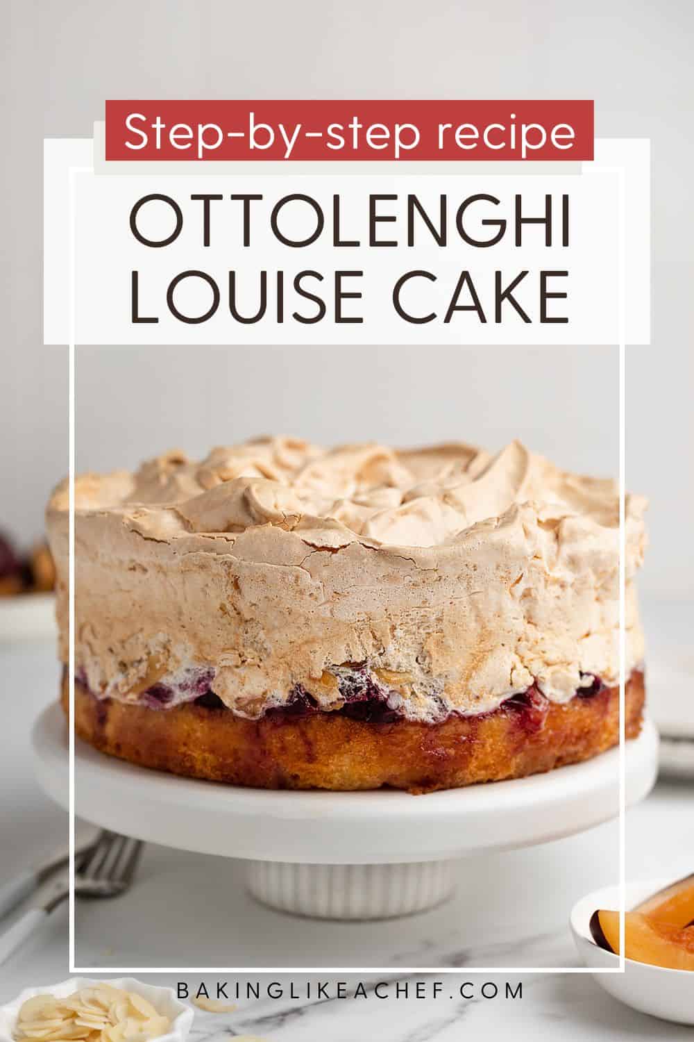 Ottolenghi's Louise Cake With Plum And Coconut – Baking Like a Chef