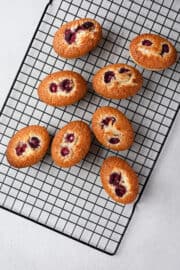 Raspberry Friands With Flavor Variations – Baking Like a Chef