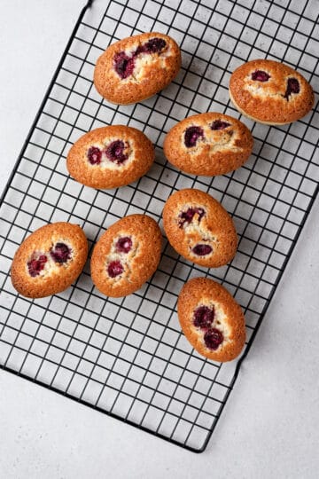Raspberry Friands With Flavor Variations – Baking Like a Chef