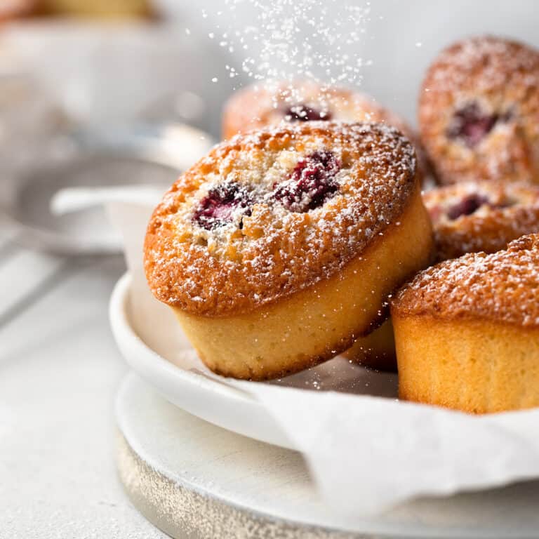 Raspberry Friands With Flavor Variations – Baking Like a Chef