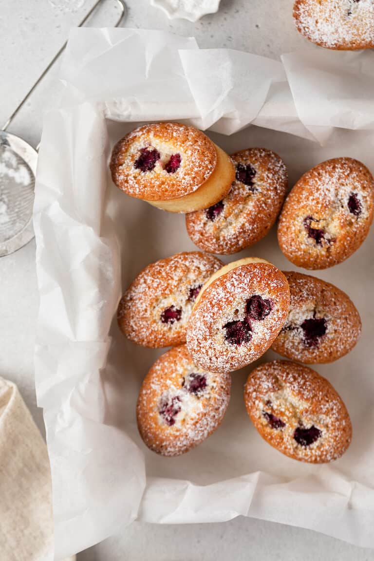 Raspberry Friands With Flavor Variations – Baking Like a Chef