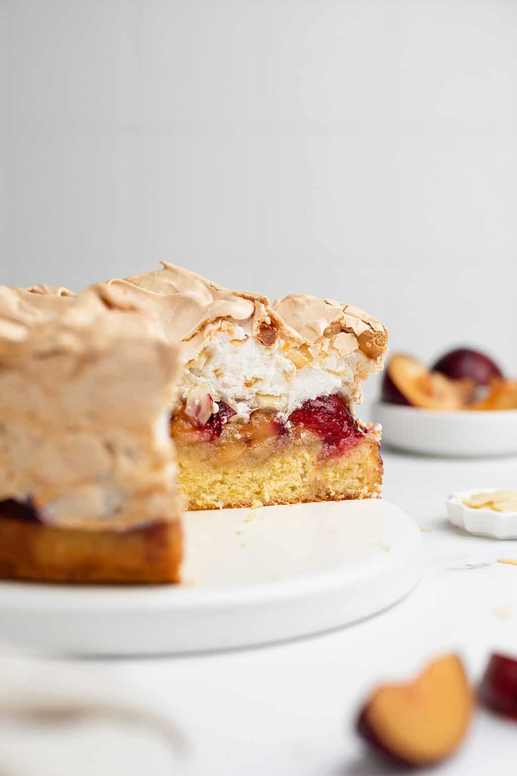 Ottolenghi's Louise Cake With Plum And Coconut – Baking Like a Chef