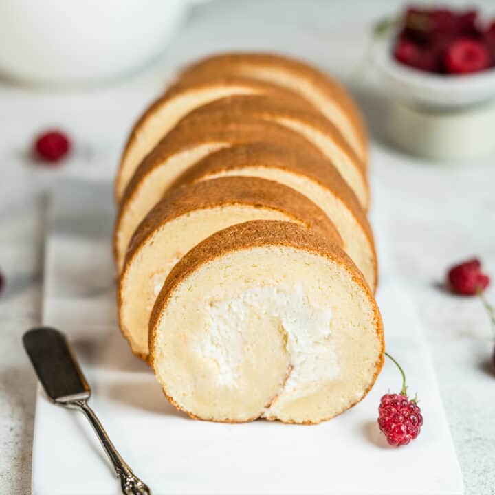 Vanilla Swiss Roll Recipe – Baking Like a Chef