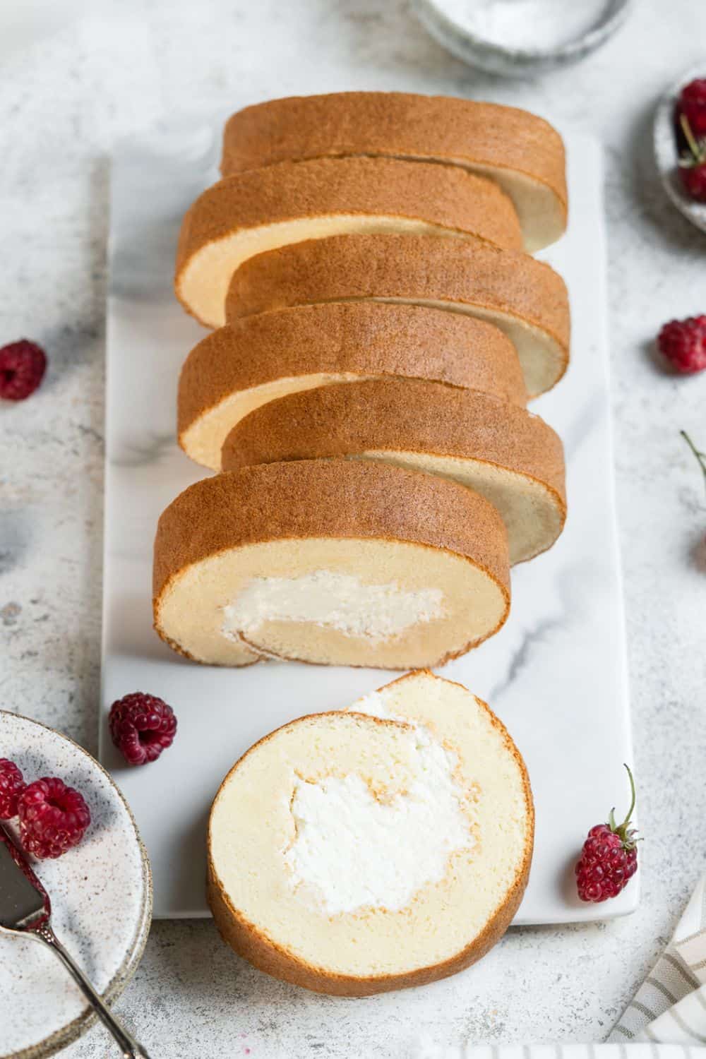 Vanilla Swiss Roll Recipe – Baking Like a Chef