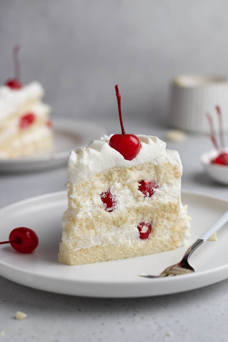 White Forest Cake Recipe – Baking Like a Chef